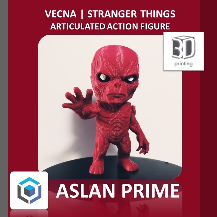 Jual VECNA STRANGER THINGS MONSTER ARTICULATED ACTION FIGURE 3D Print ...