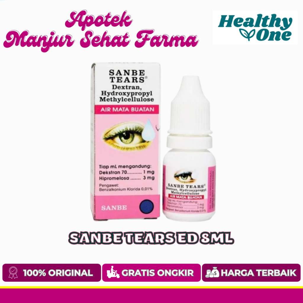 Jual SANBE TEARS ED 8ML | Shopee Indonesia
