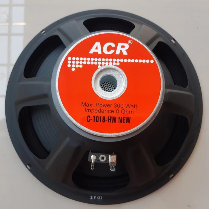 Jual SPEAKER ACR 10 inch C-1018-HW ACR FULLRANGE 300 Watt | Shopee ...