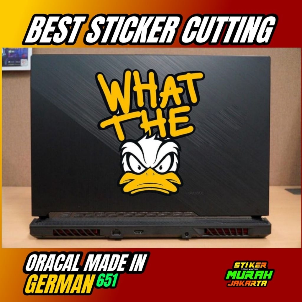 Jual STIKER DONAL BEBEK SUPER STICKER CUTTING CUSTOM TRANSPARAN LOGO ...