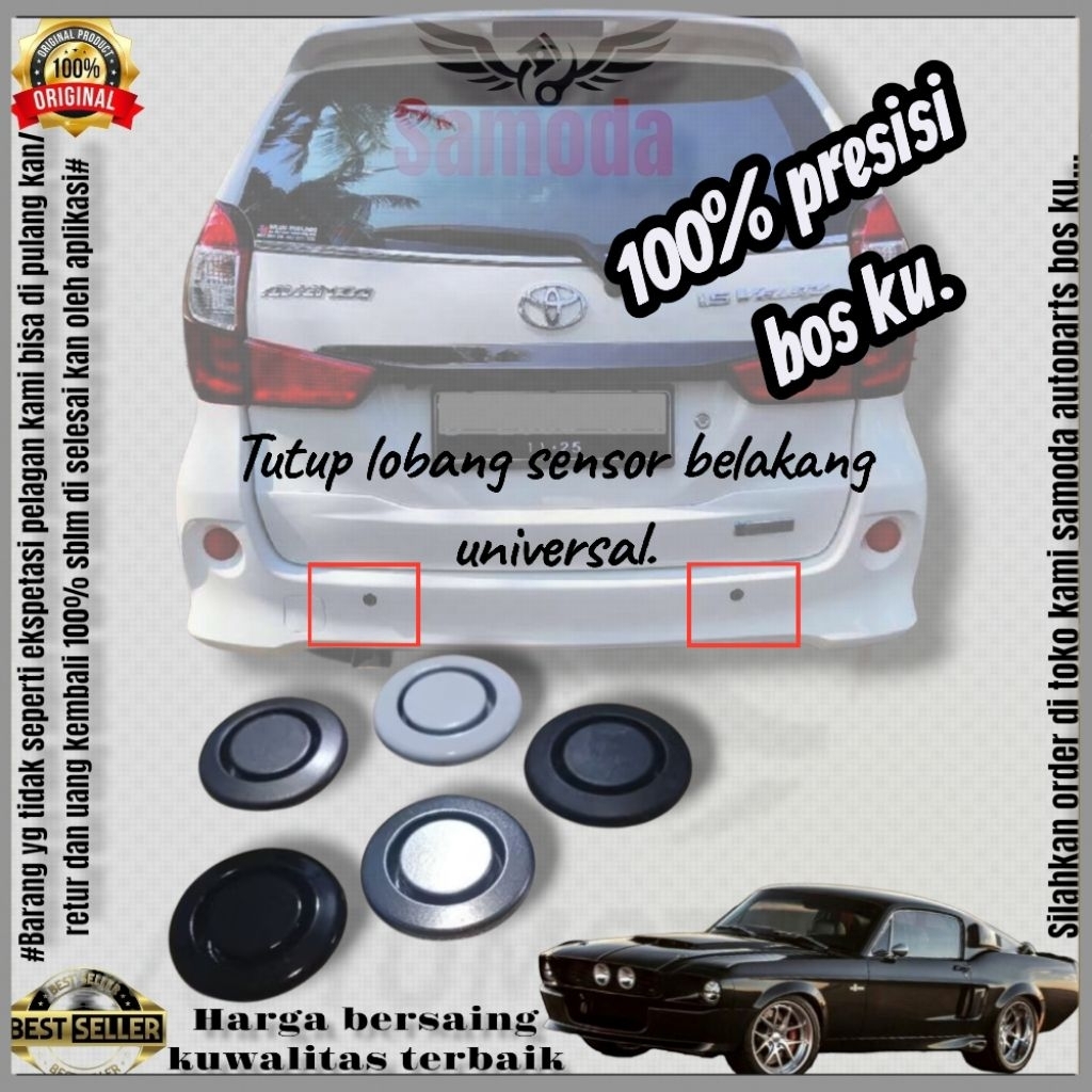 Jual Karet tutup lubang bekas sensor pakir mundur mobil universal ...
