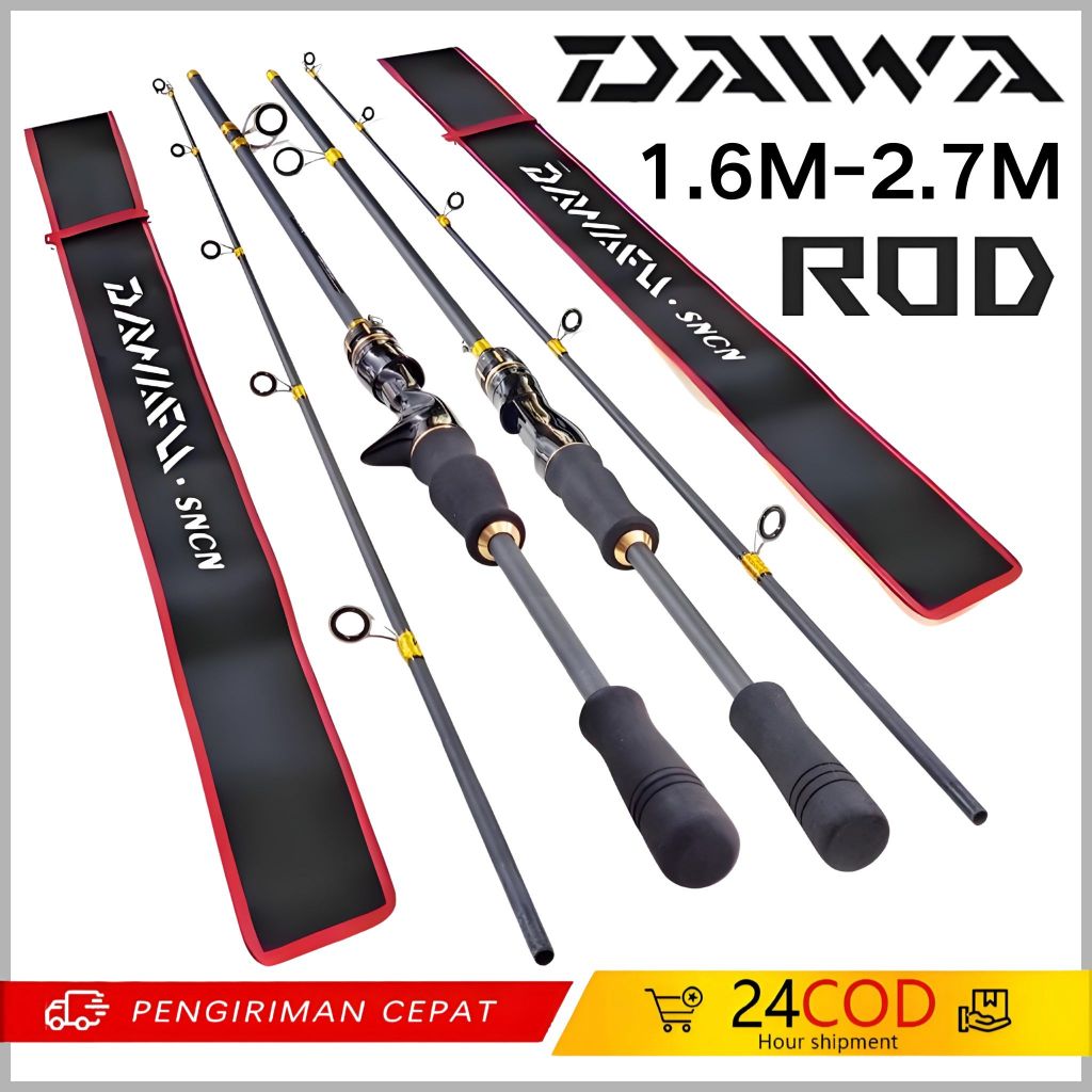 Jual Rod Pancing Seri Joran Daiwa, Incaran di Dunia Pancing-Desain dua ...