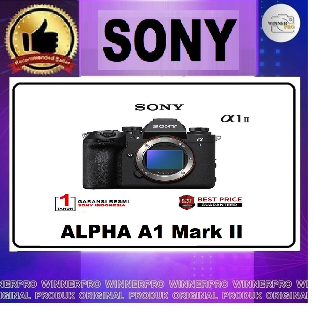 Jual Sony Alpha A1 Mark II Body Only Mirrorless Camera Sony A1 Mark 2 ...