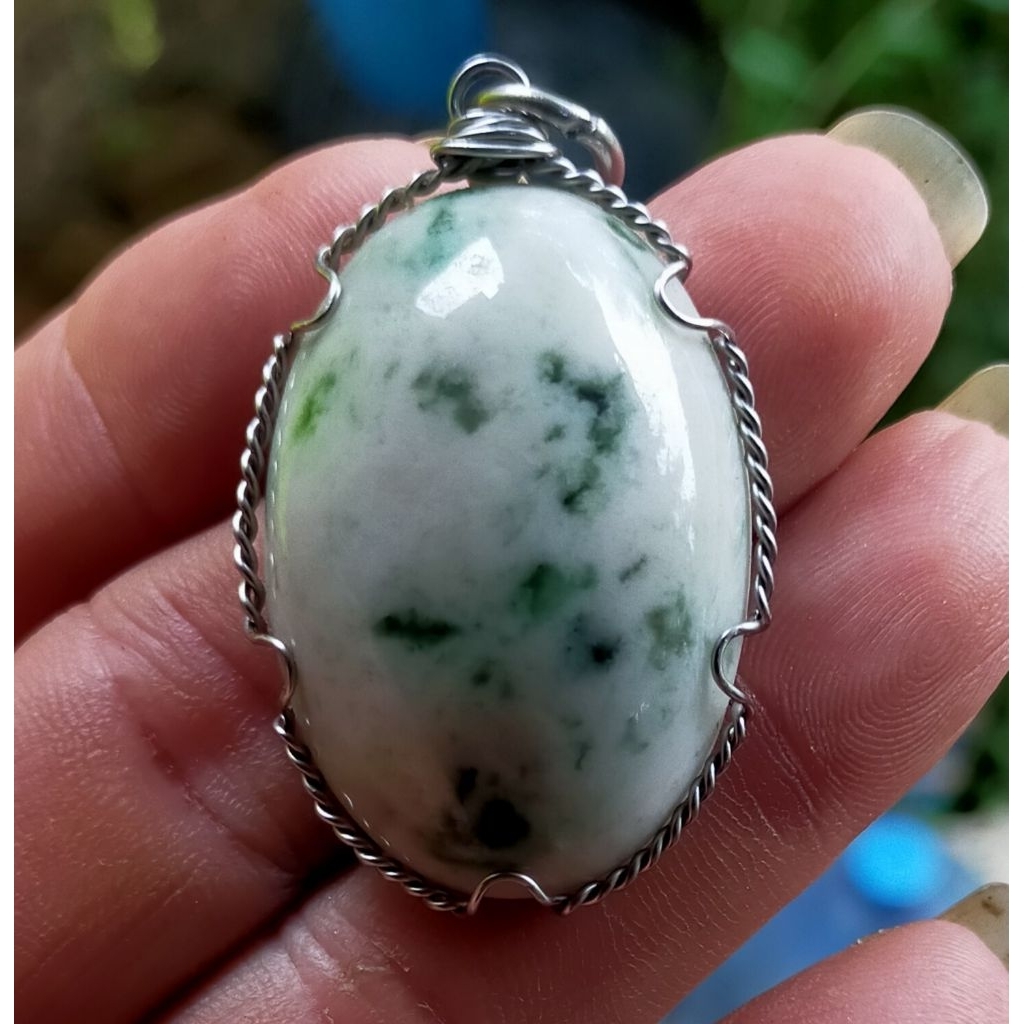 Jual Batu Giok Jawa Kebumen Asli Natural Green Jadeite Jade Tipe A ...