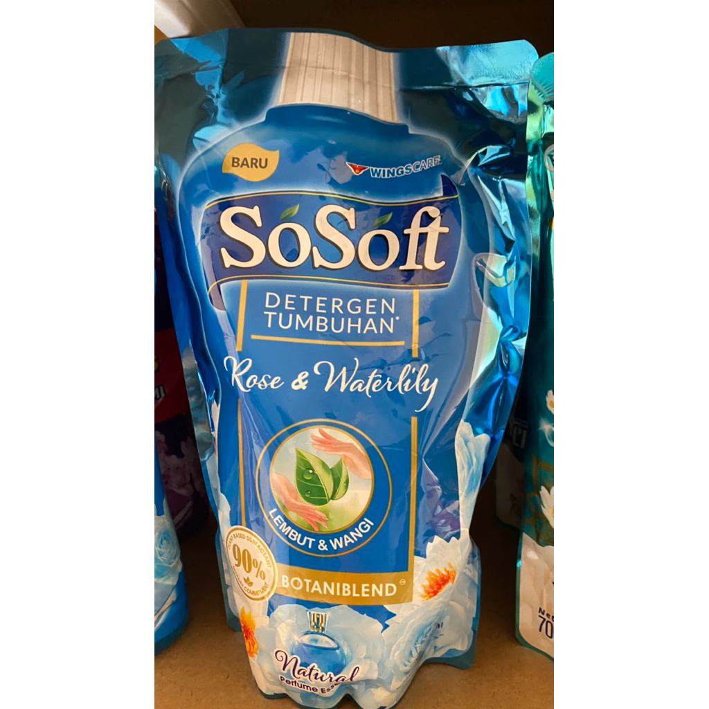 Jual so soft detergen cair refill 700ml | Shopee Indonesia