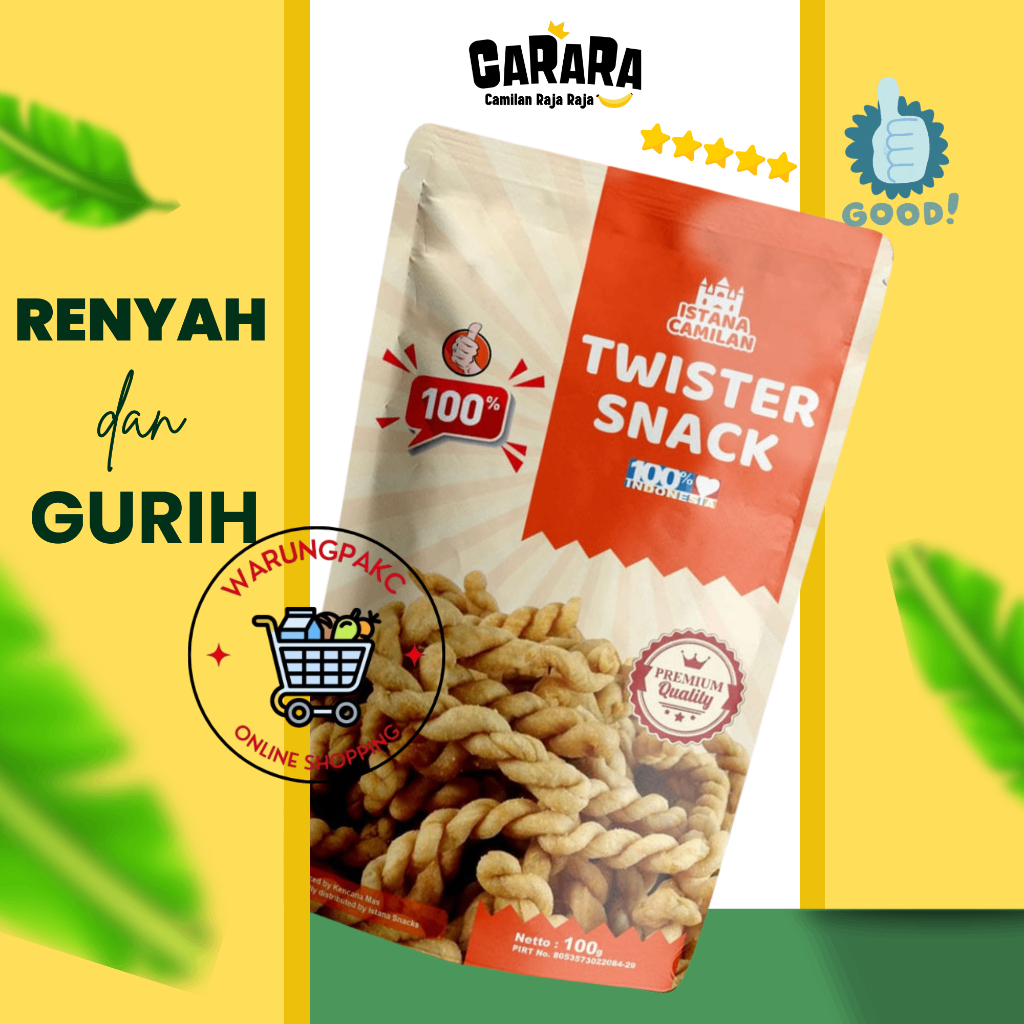 Jual Twister/Pluntir snack camilan traditional | Shopee Indonesia