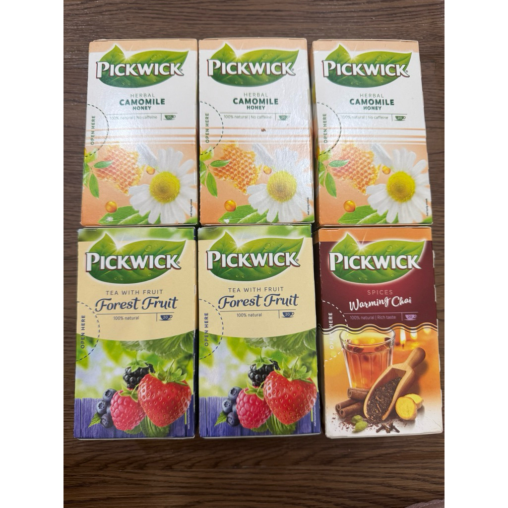 Jual Pickwick Camomile Honey / Pickwick forest Fruit / Pickwick Warming ...