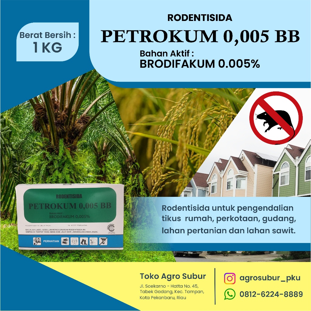 Jual PETROKUM RACUN TIKUS 1 KG | Shopee Indonesia
