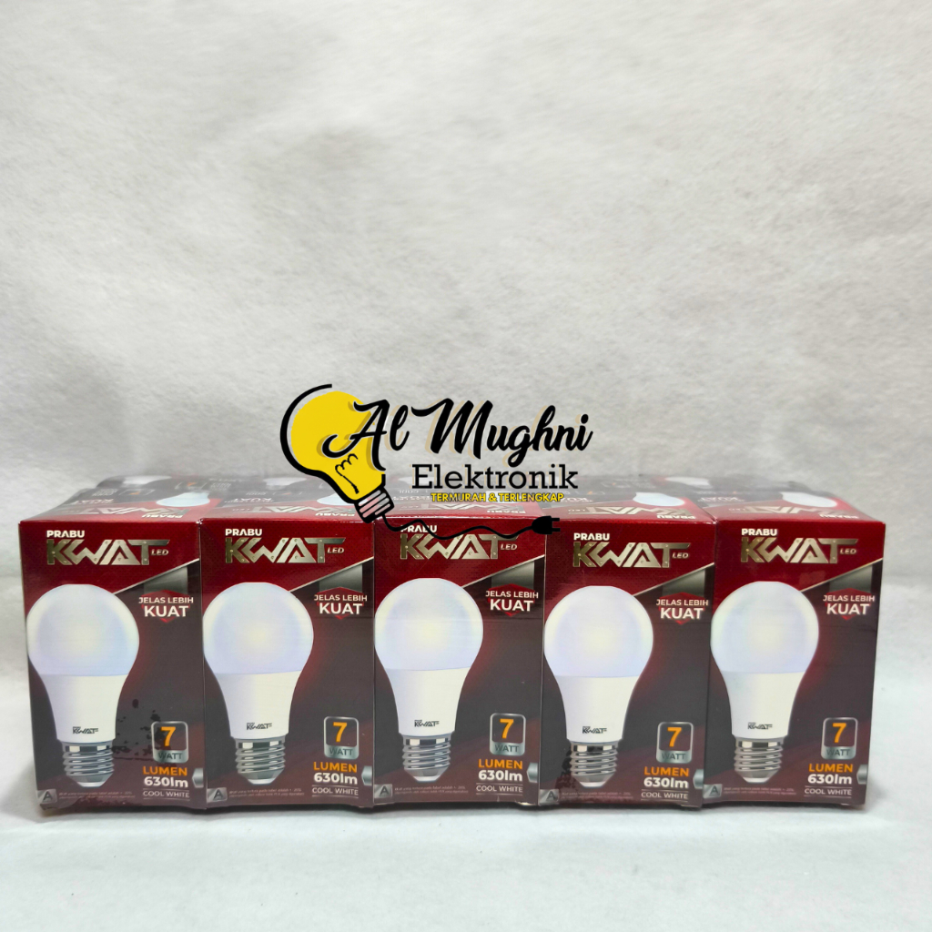 Jual Paket (10 Pcs) KWAT Lampu LED Bulb Prolux 7 Watt Cahaya Putih ...