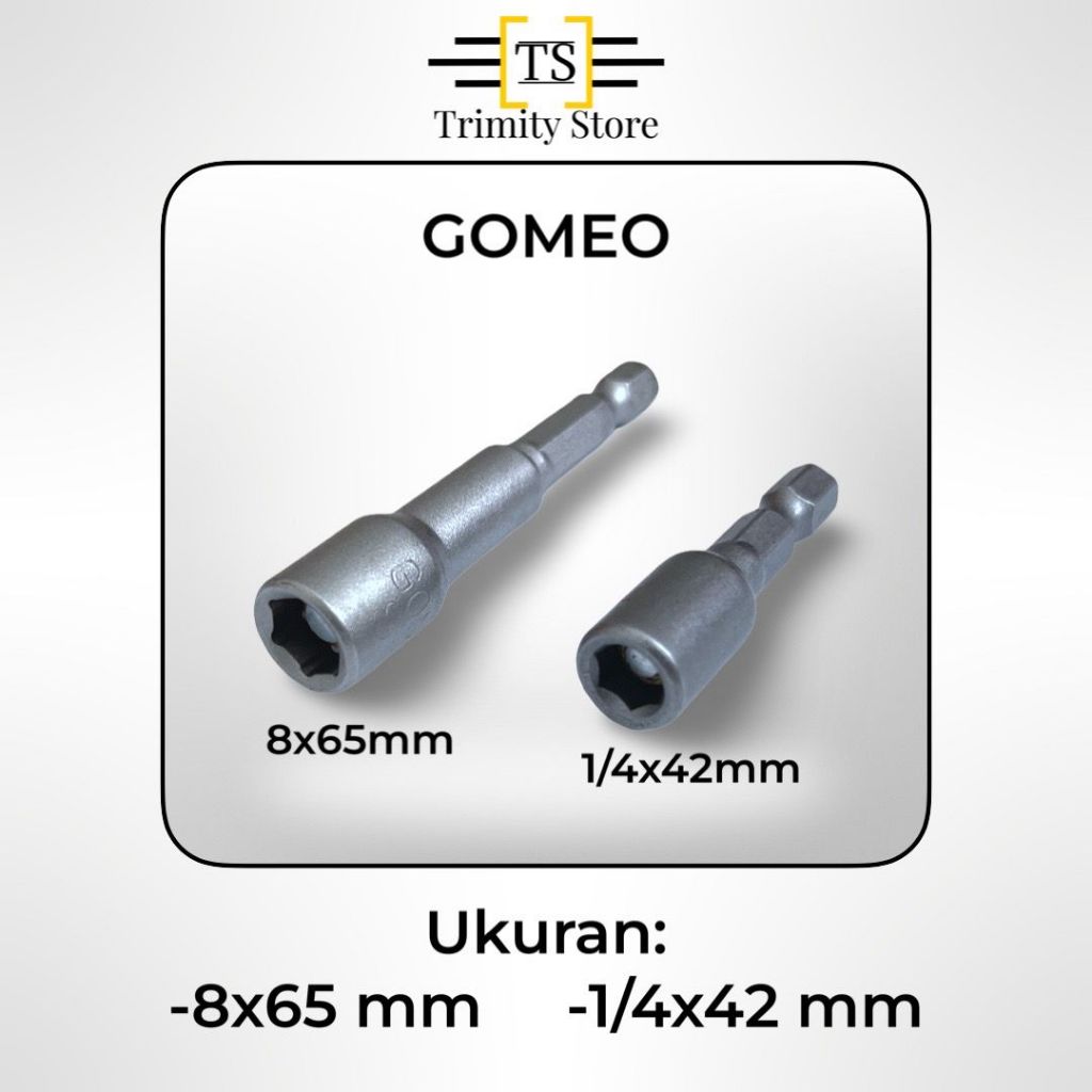 Jual GOMEO Mata Sok Roofing / Kunci Baut Drilling Baja Ringan ...