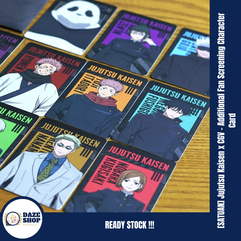 Jual [SATUAN] Jujutsu Kaisen x CGV Shibuya Incident x The Culling Game ...