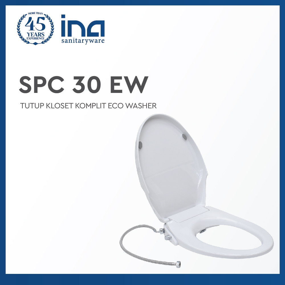 Jual INA Tutup Kloset Komplit Standard - SPC 30 EW | Shopee Indonesia