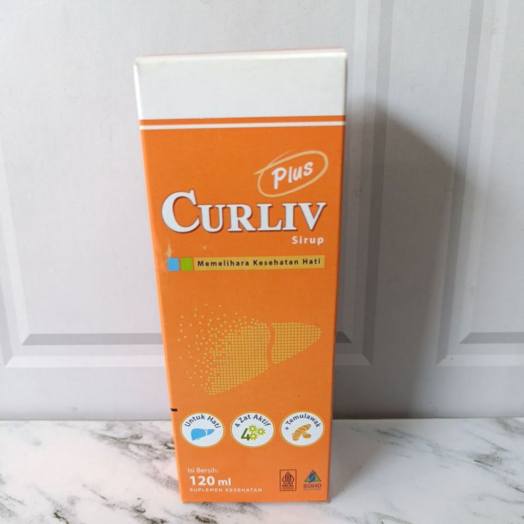 Jual CURLIV PLUS SIRUP PLUS 120ML SUPLEMEN KESEHATAN | Shopee Indonesia