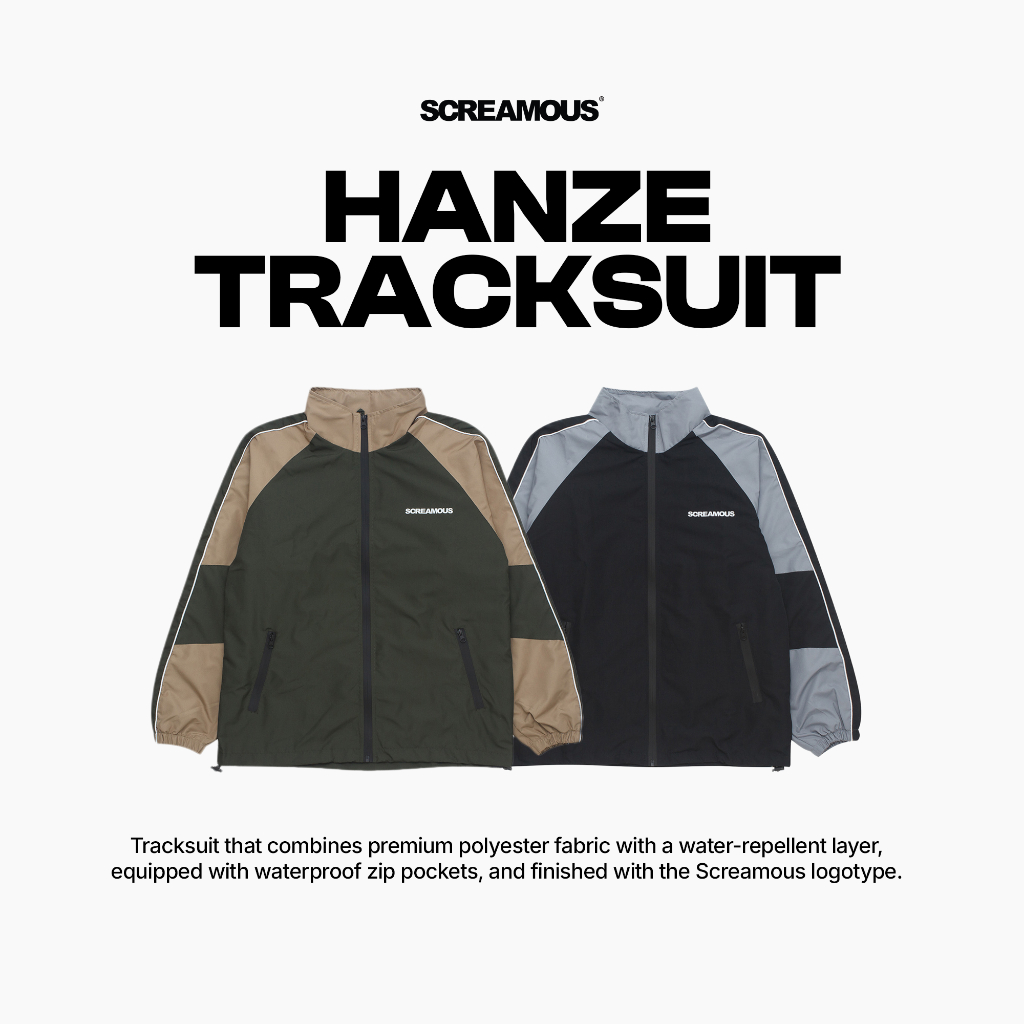 Jual Screamous TrackSuit Jacket HANZE | Shopee Indonesia