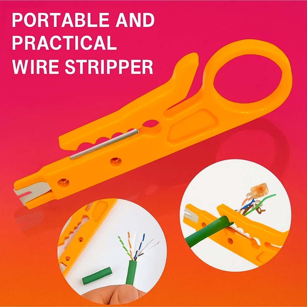 Jual Tang Gunting Cutter Alat Kupas Kabel Putar Listrik Lan UTP Stp ...