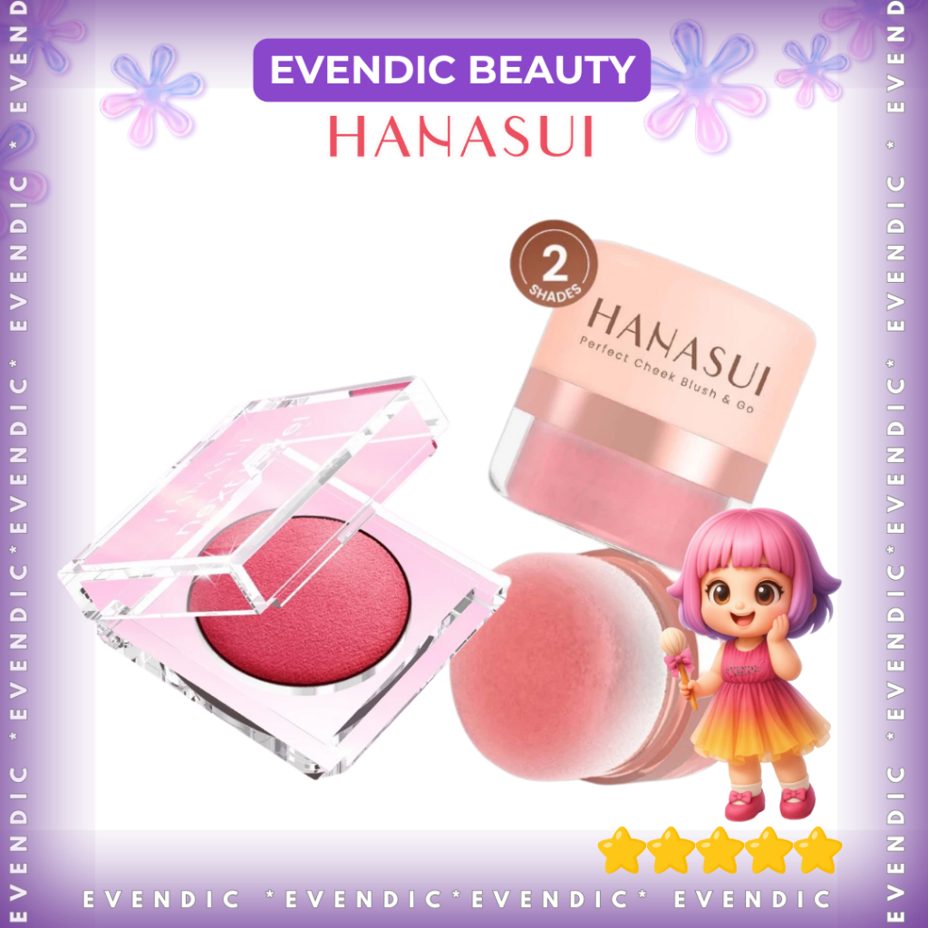 Jual Hanasui Perfect Cheek Blush & Go Powder BLUSH ON PERONA PIPI ...