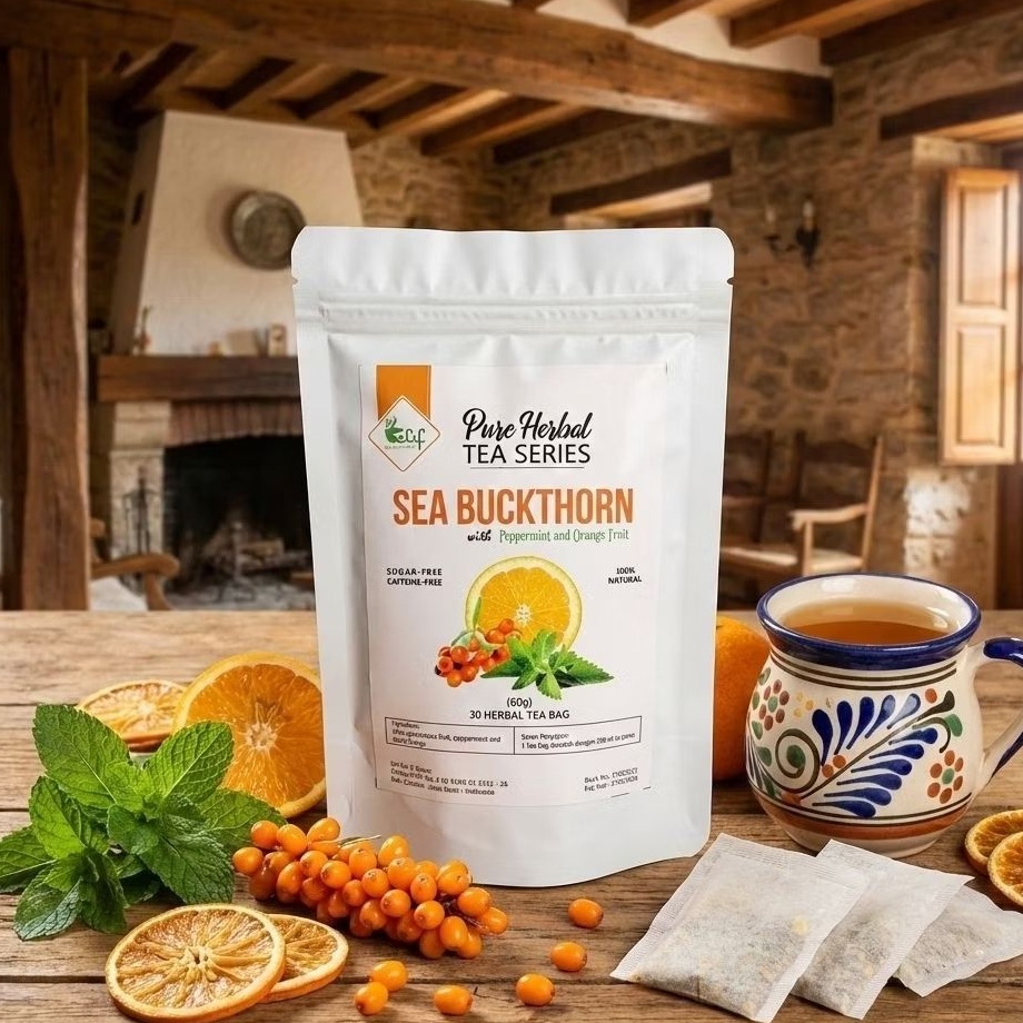 Jual ELIF TEA AND TISANE Sea Buckthorn Mint Orange Tea | 30 Tea Bag ...