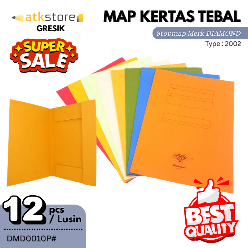 Jual DIAMOND STOPMAP 2002 FOLDER MAP MAP KERTAS PREMIUM TEBAL FOLIO/12 ...