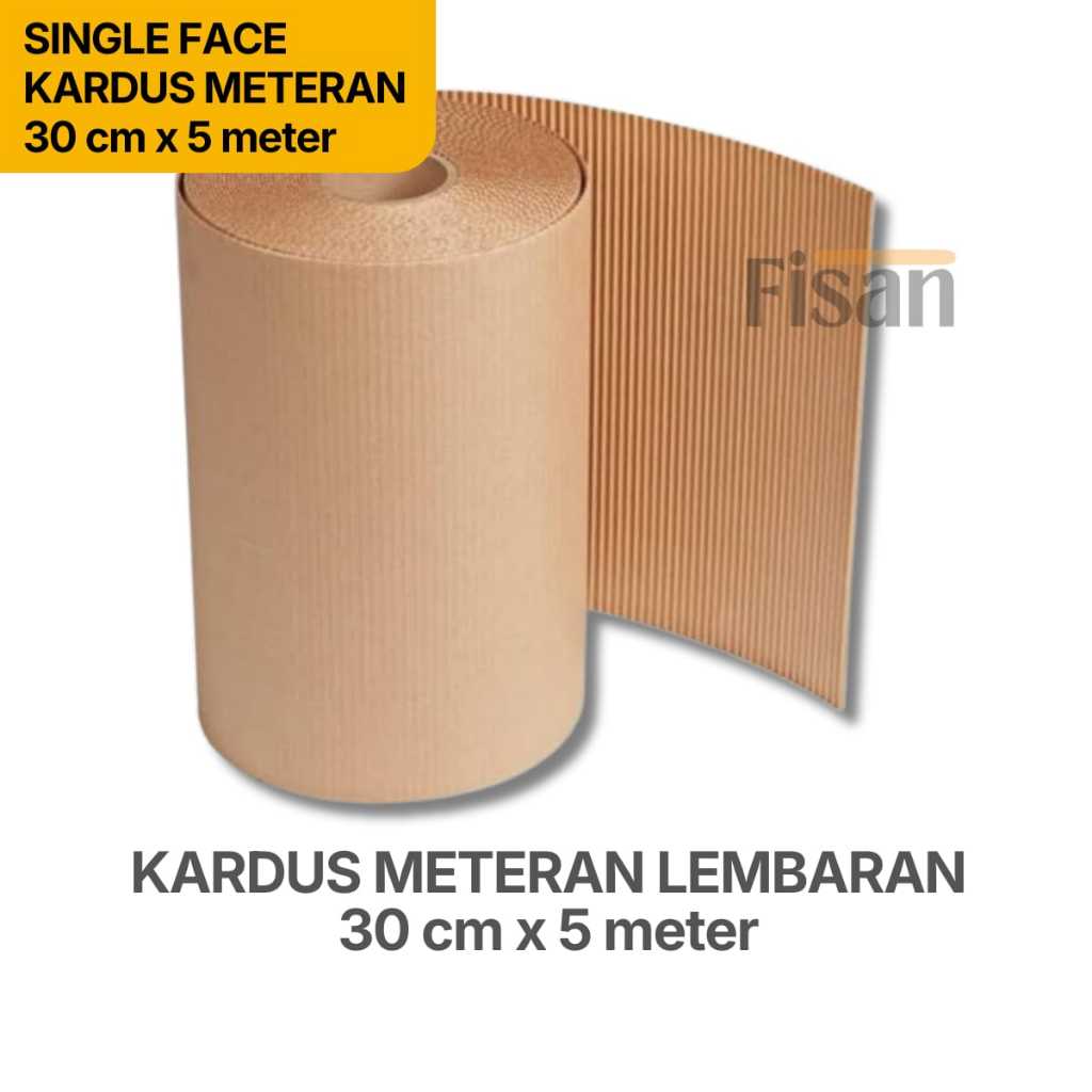 Jual Kardus Meteran Lembaran 30 cm × 5 Meter | Alas & Pelindung Packing ...