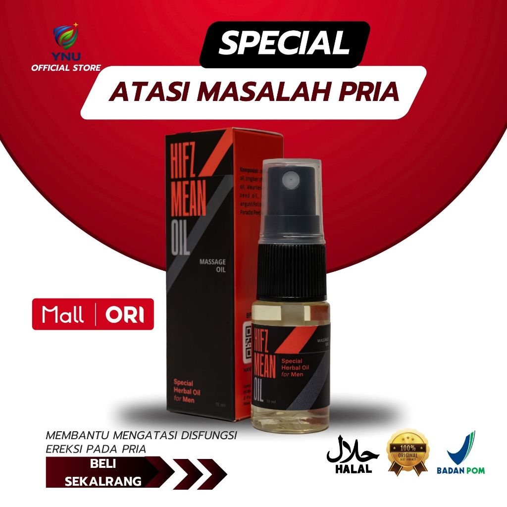 Jual Hifz Mean Oil Spray Penambah Ukuran Mrp Dan Tahan lama pria Atasi ...
