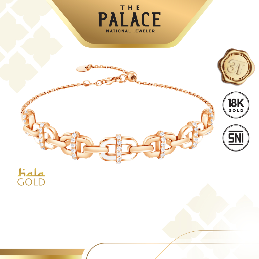 Jual Hala Gold Sunbloom Collection - Link Series Bracelet / Gelang ...