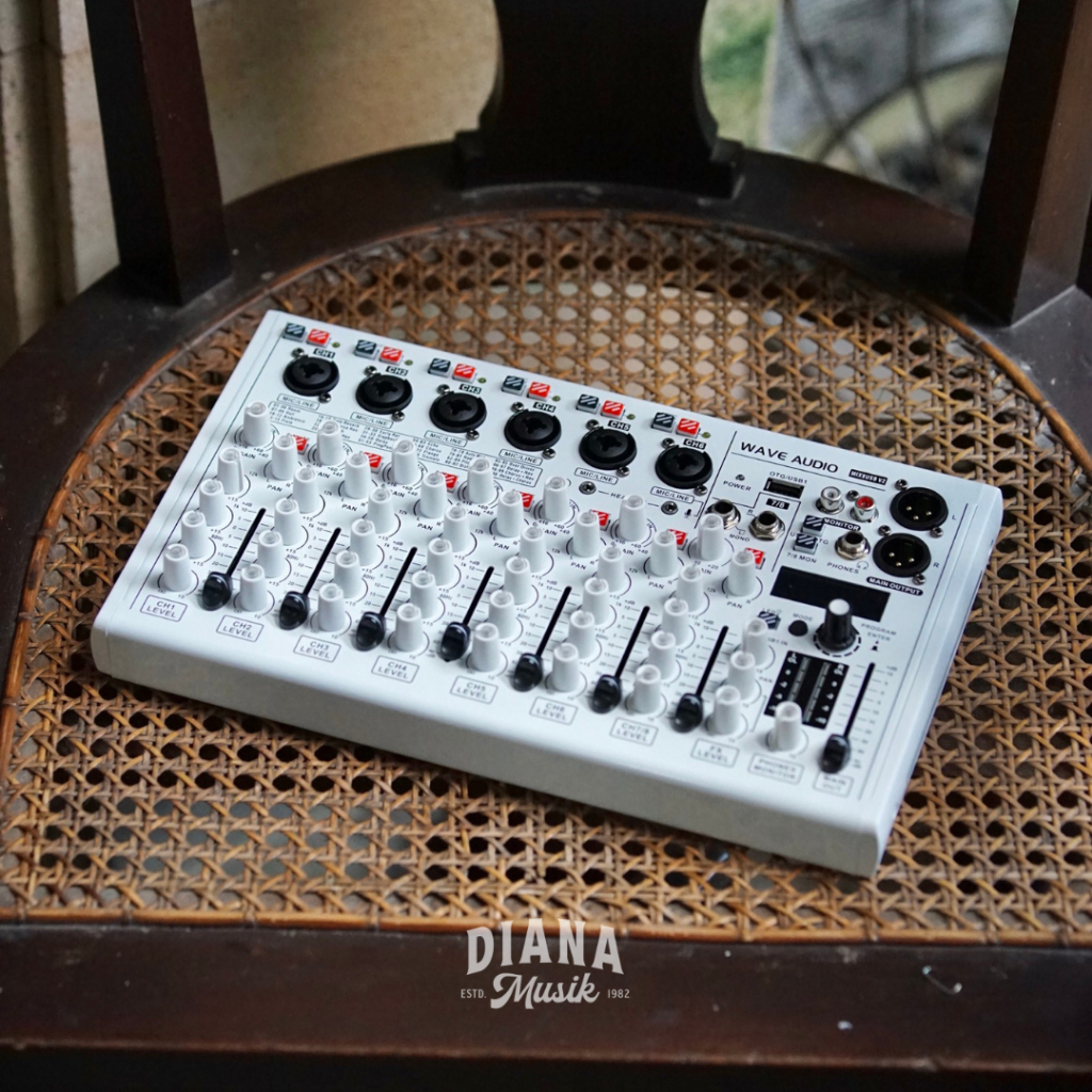 Jual Mixer Wave Audio MIX8 / MIX 8 v2 USB | Shopee Indonesia
