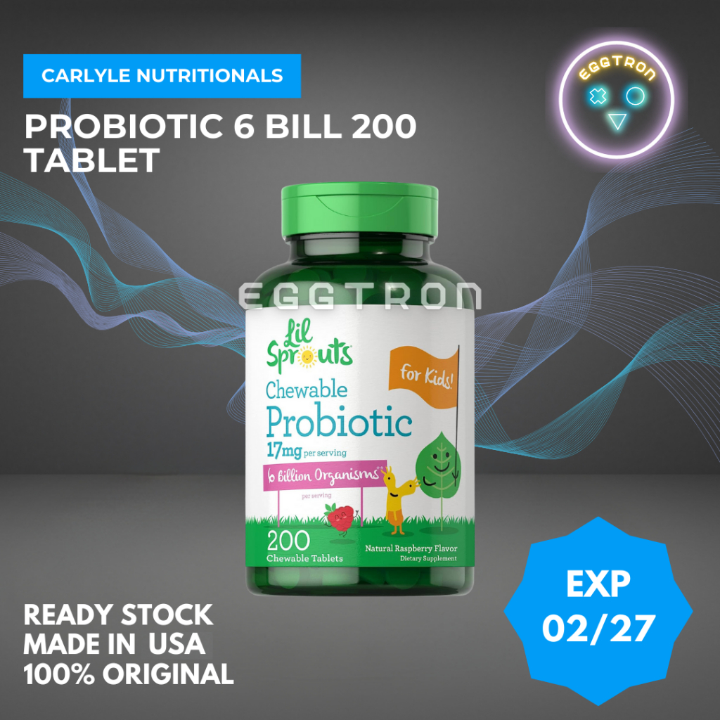 Jual Kids Probiotics 6 billion Carlyle Lil Sprouts probiotik anak ...