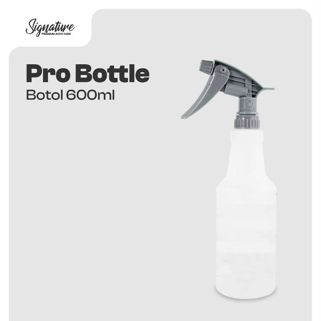 Jual Signature - PRO BOTTLE | Botol Detailing Tahan Asam, Solvent, dll ...
