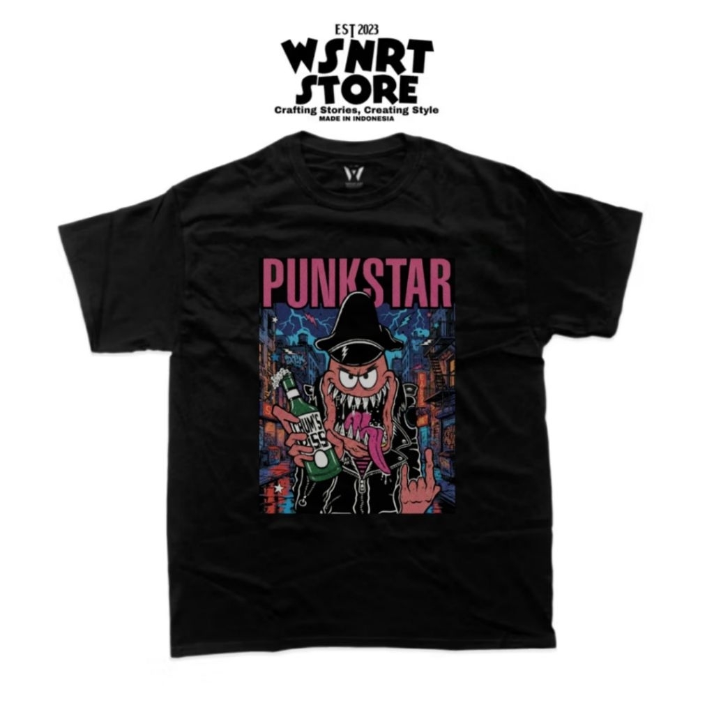 Jual WSNRT - Kaos Edisi PUNKSTAR | Shopee Indonesia