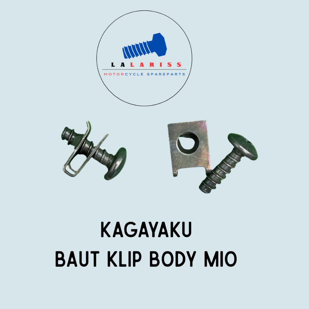 Jual Baut Klip Body Motor Mio / Motor bebek Yamaha isi 100 pcs | Shopee ...
