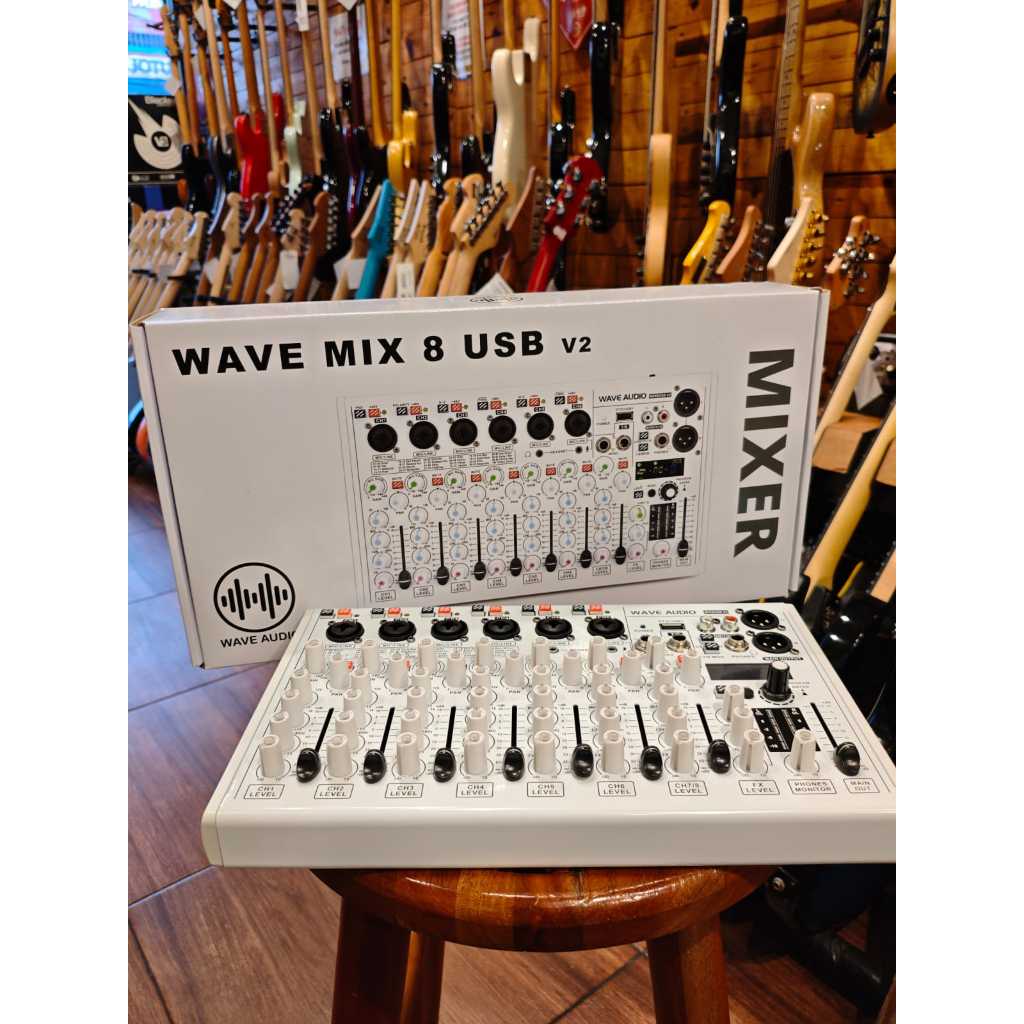 Jual WAVE AUDIO WAVE MIX 8 USB V2/WAVE AUDIO WAVE MIX 8 USB V2 | Shopee ...