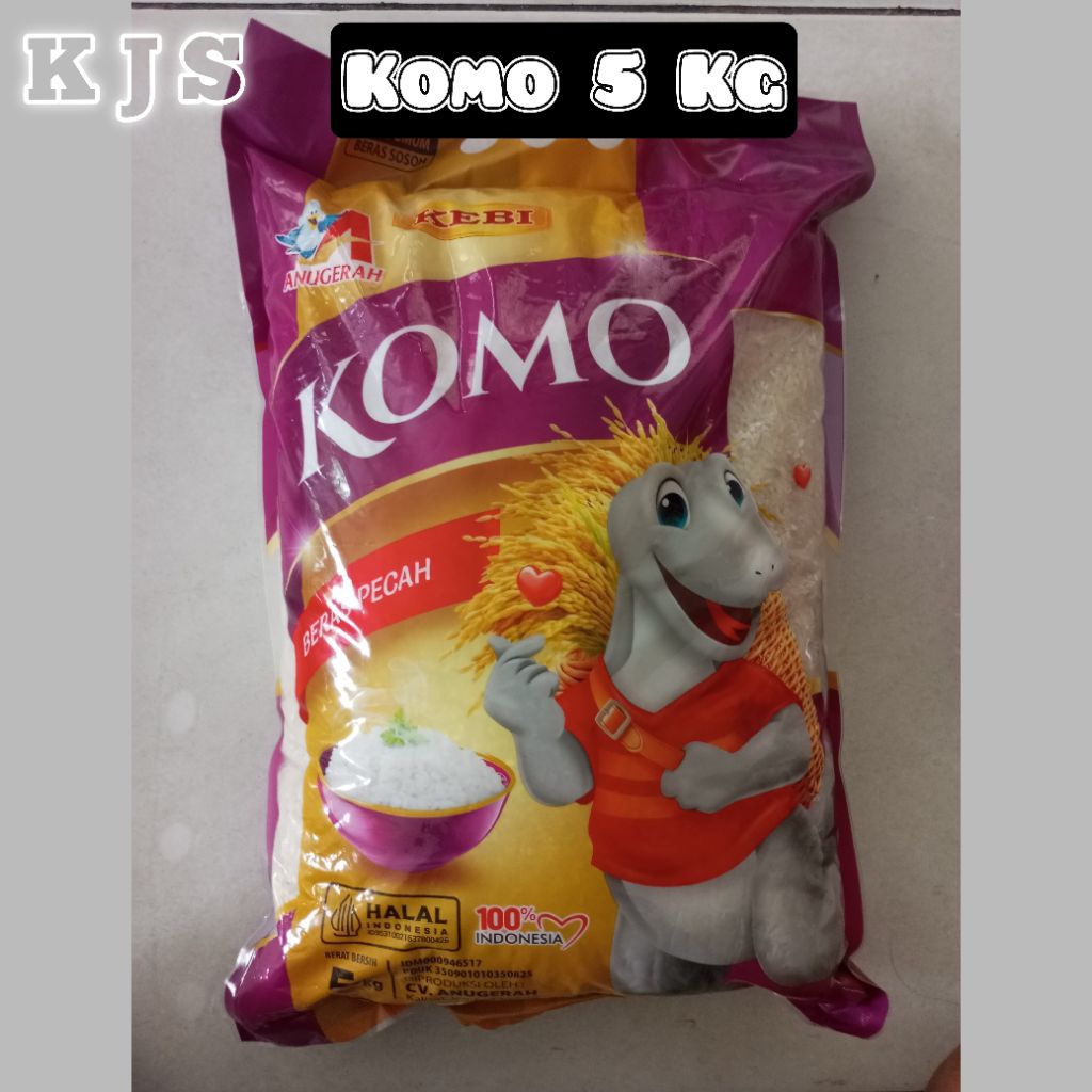Jual Beras Komo Kemasan 5 Kg | Shopee Indonesia