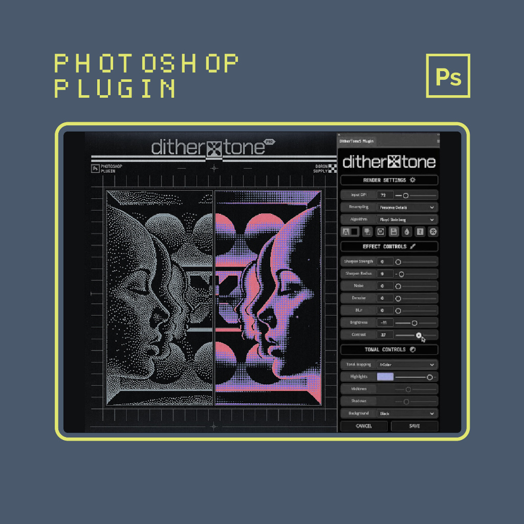 Jual Photoshop Plugin - DitherTone PRO Photoshop Plugin by DORON ...