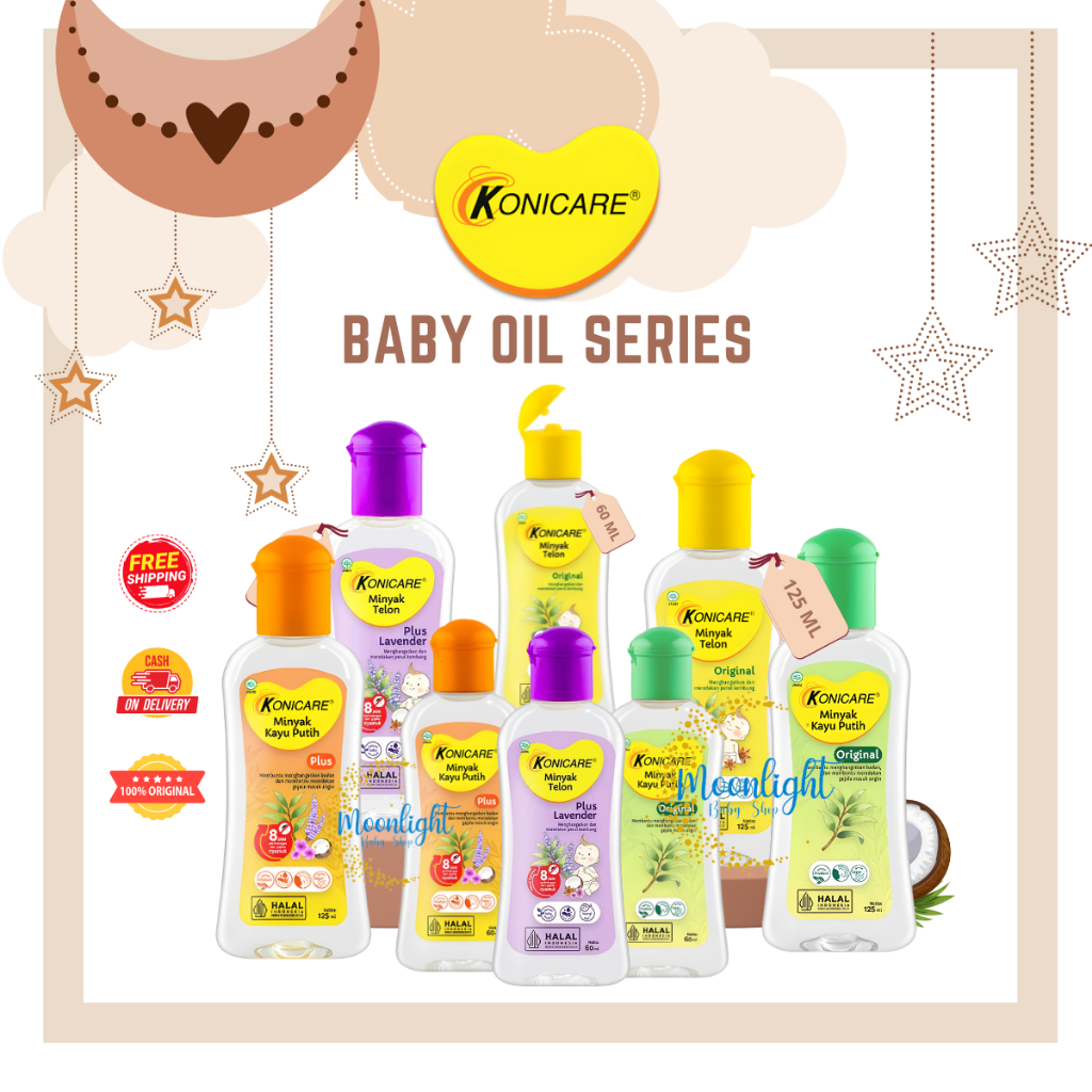 Jual Konicare Minyak Telon plus Lavender & Kayu Putih Plus125 ml ...