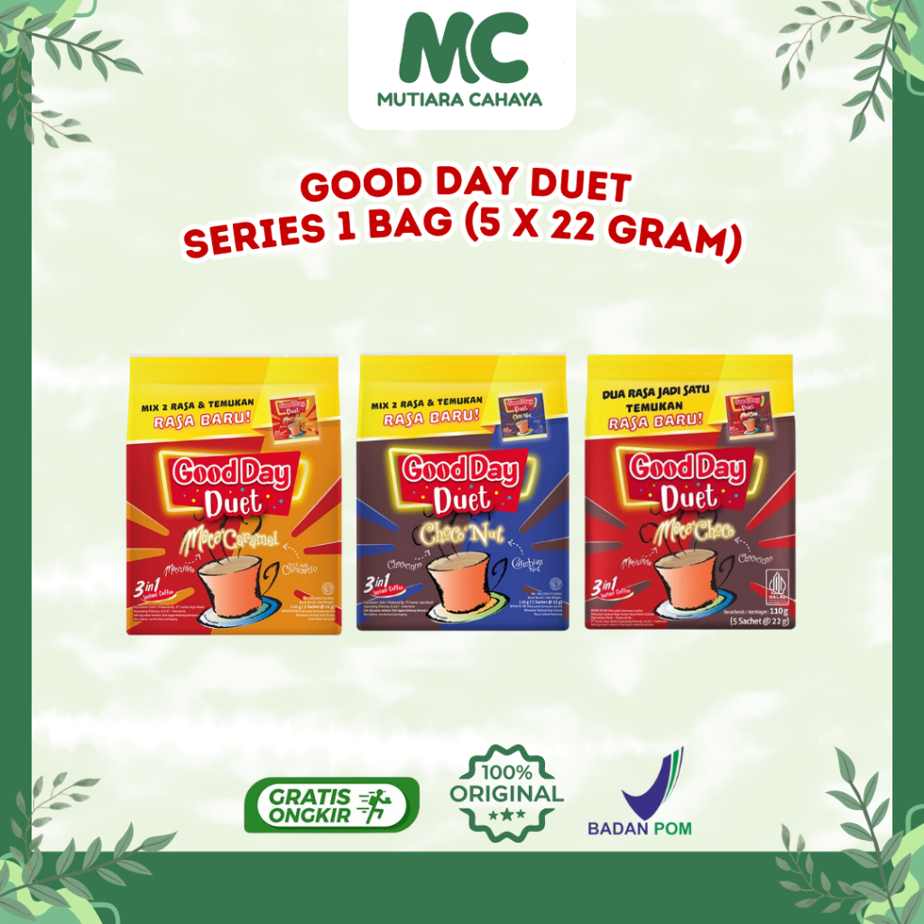 Jual MC Official - Good Day Duet Series 1 Bag | Kopi Instant | Kopi ...