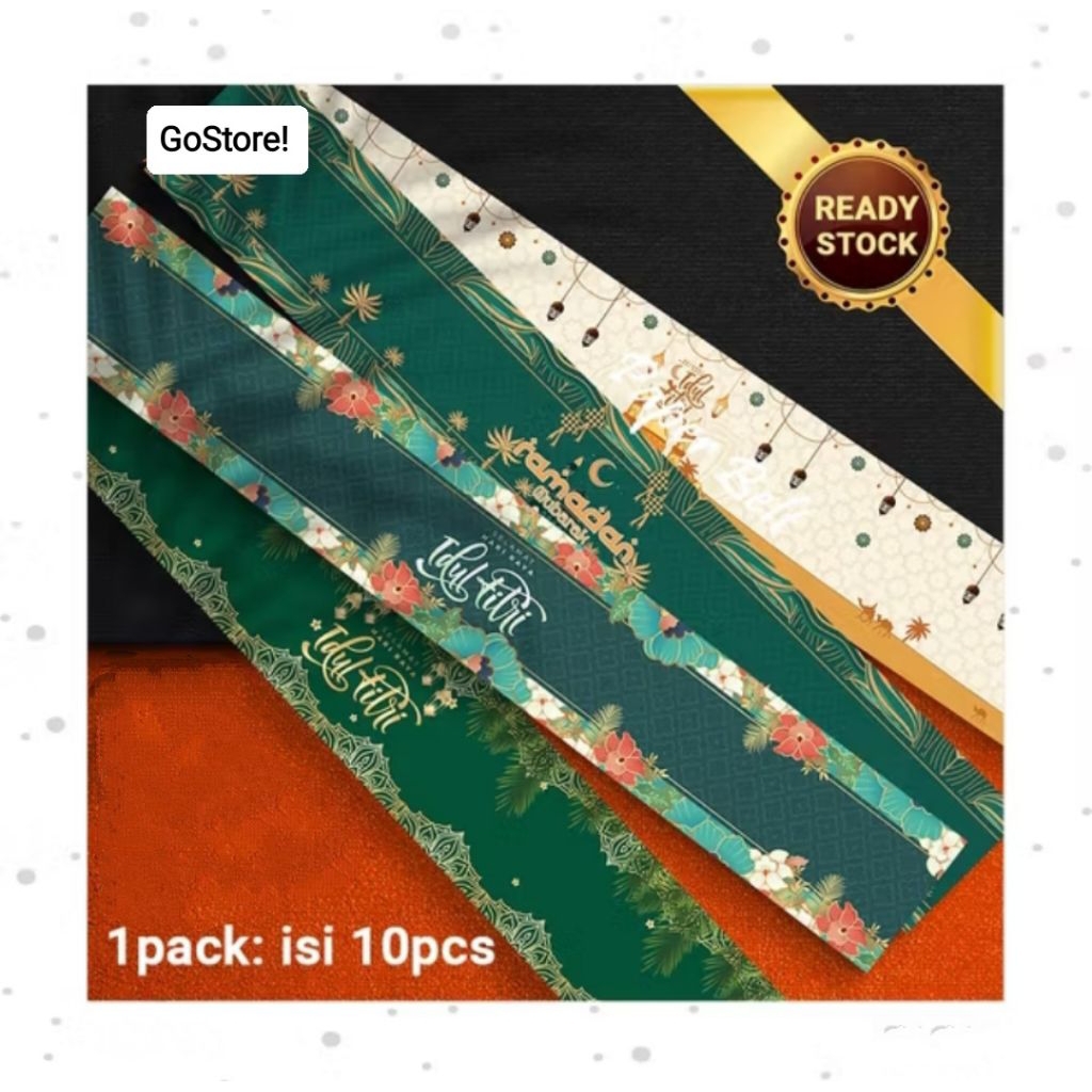Jual Paper Belt Lebaran / Paperbelt Idul Fitri / Paper Sleeve / Label ...