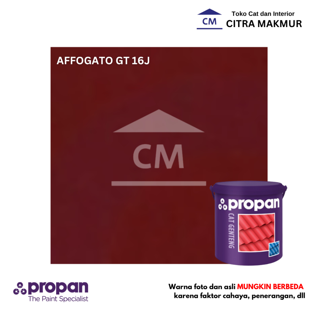 Jual Propan CAT GENTENG 20 Kg - AFFOGATO 16J | Shopee Indonesia