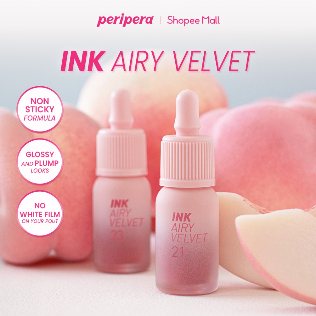 Jual PERIPERA Ink Airy Velvet 4gr | Shopee Indonesia
