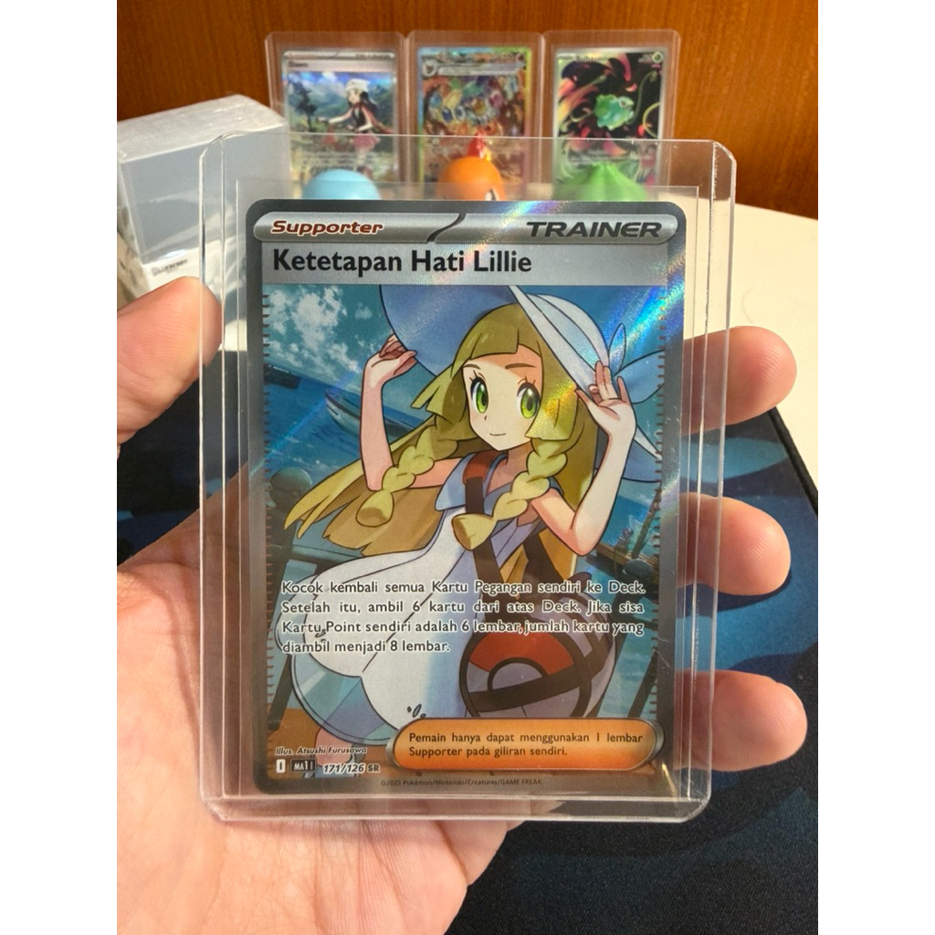 Jual Ketetapan Hati Lillie SR Evolusi Mega - Kartu TCG Pokemon ...