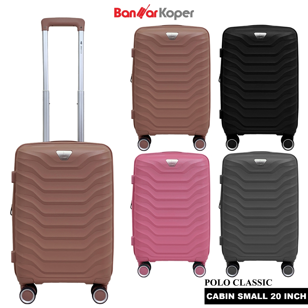 Jual Polo Classic 98033 Koper Kabin 20 Inch Hardcase PP Anti Pecah ...