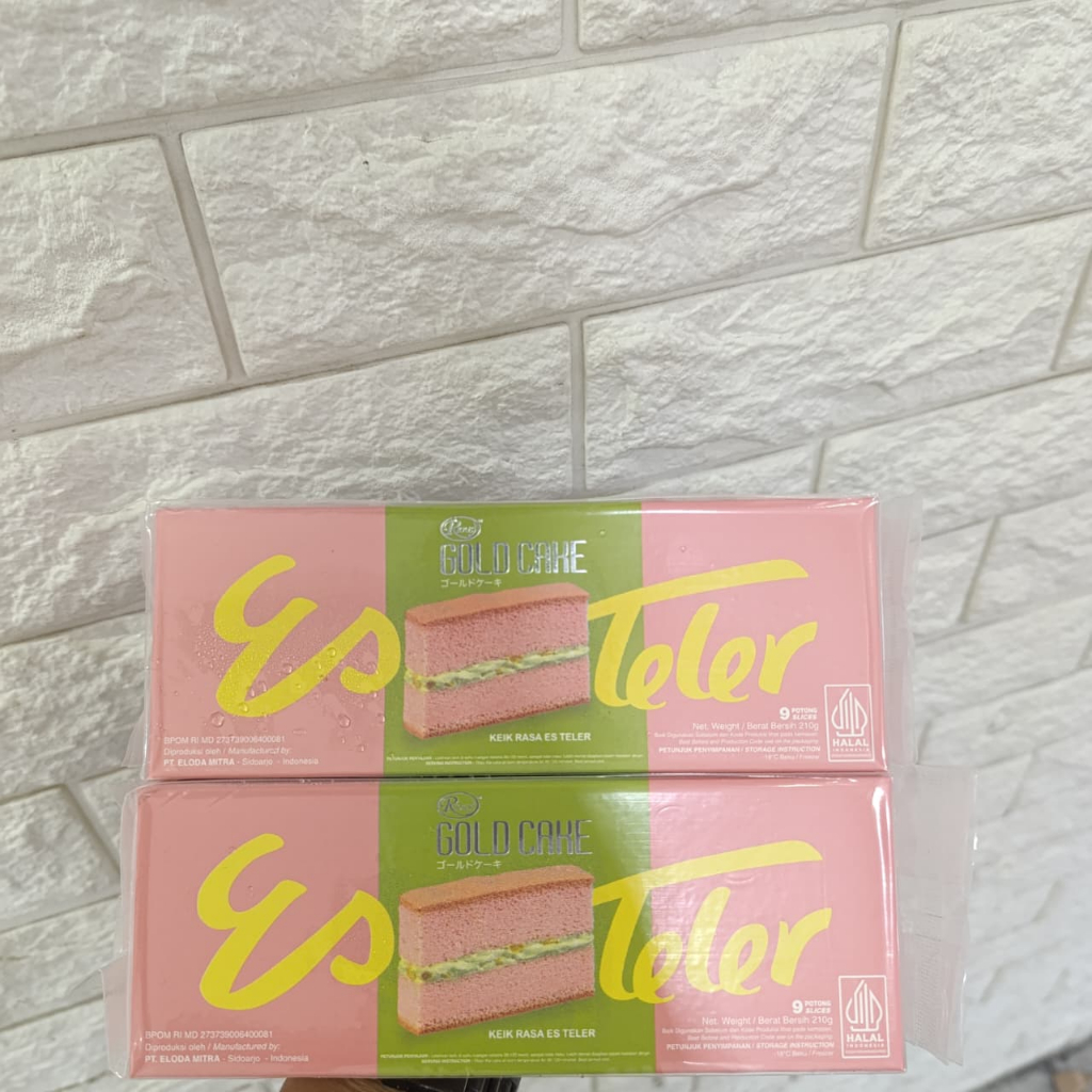 Jual RIOUS GOLD CAKE ES TELER MINI 200GR | Shopee Indonesia