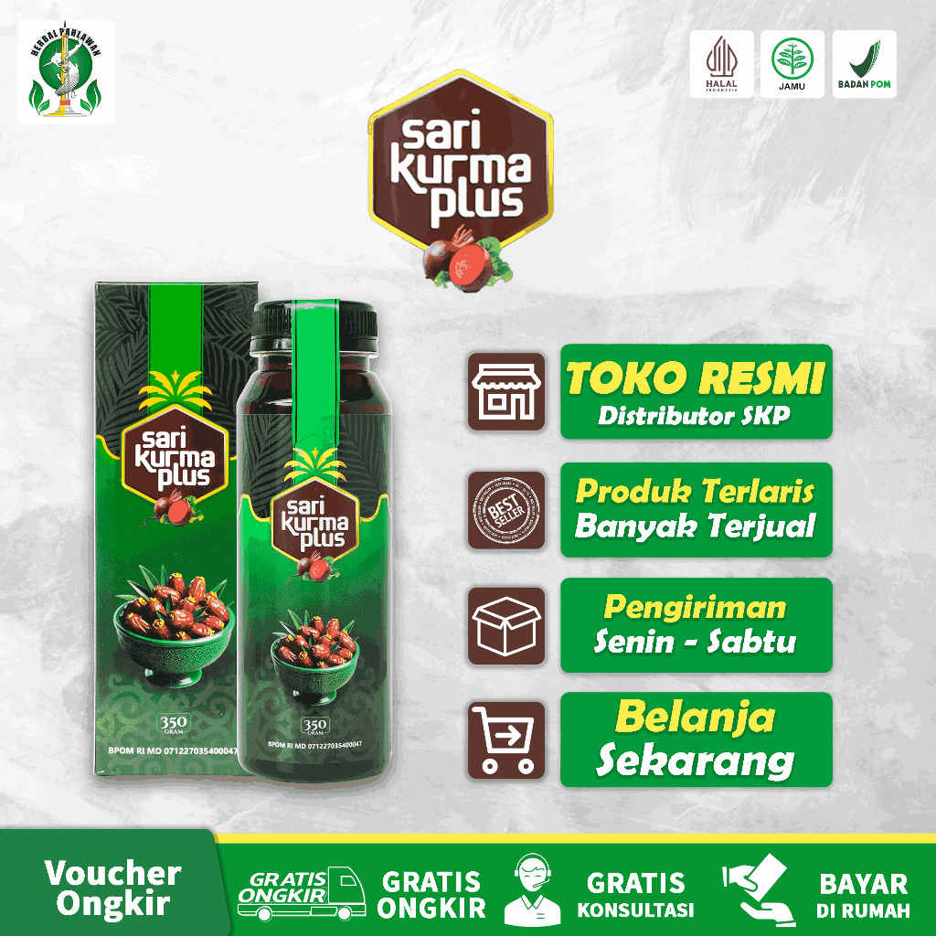 Jual Sari Kurma Plus - Herbal Sari Kurma, Madu, Buah Bit & Jambu ...