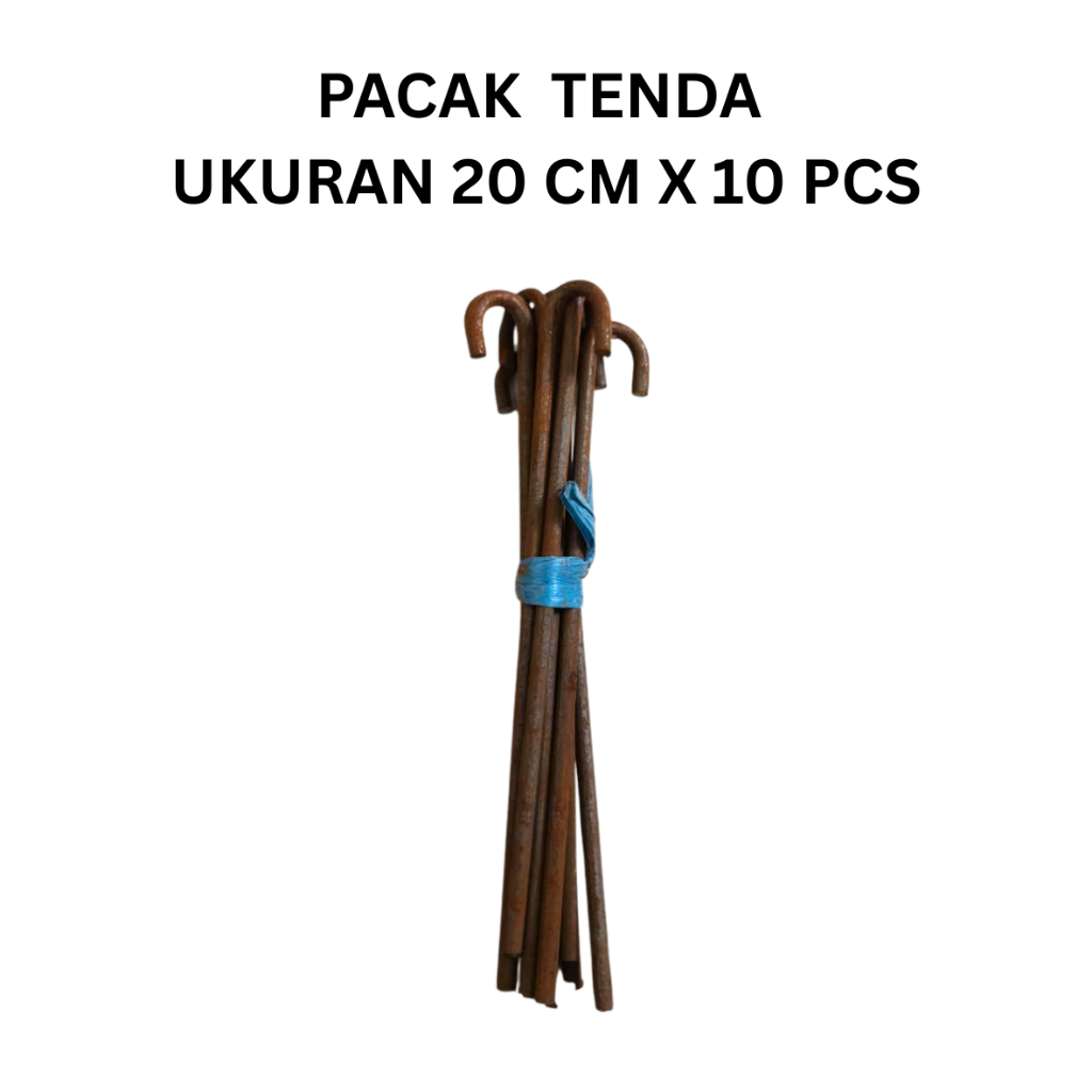 Jual Pasak / Pacak Tenda Besi Ukuran 20 cm X 10 Pcs - Istana Pramuka ...