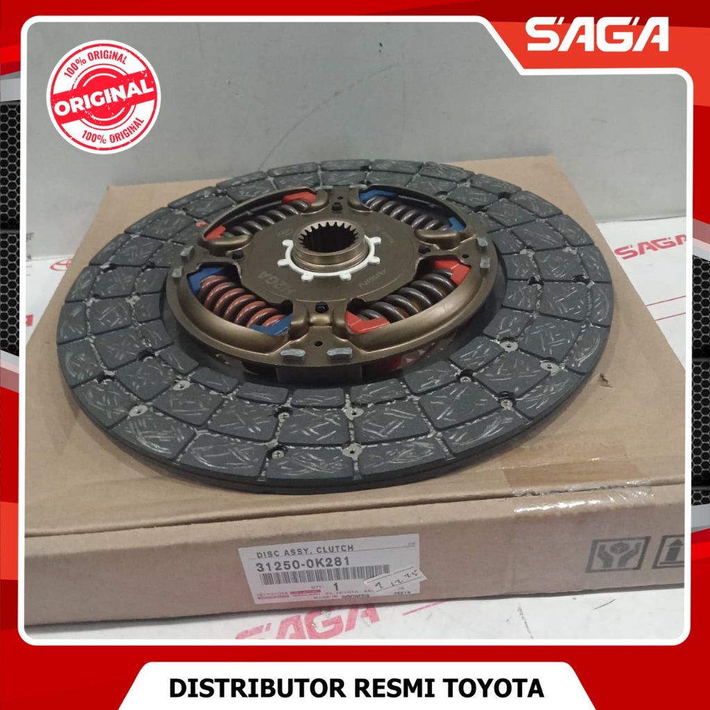 Jual SAGA |Plat Kopling/Kain KLOS Fortuner VRZ, Innova Reborn&Hilux ...