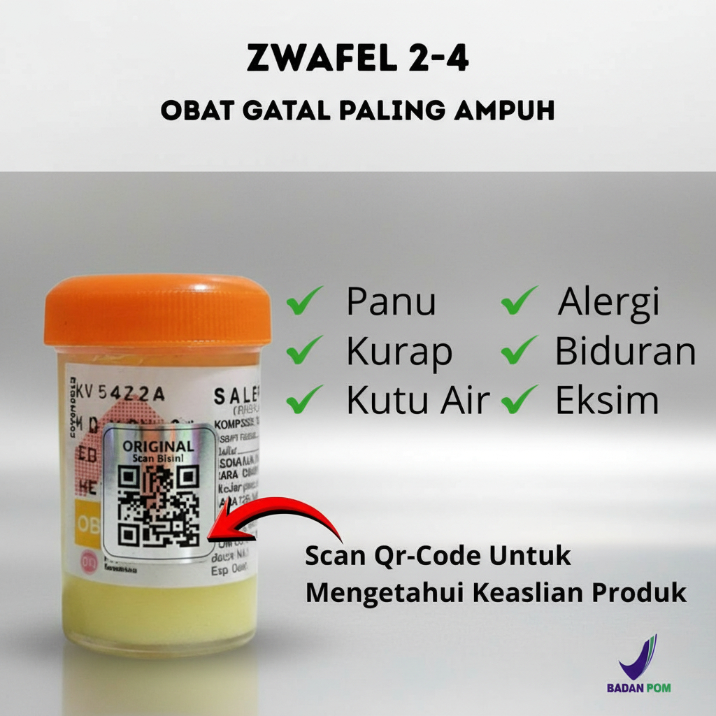 Jual Salep Zwafel 2-4 Original BPOM Obat Scabies Keluarga Salep 24 ...
