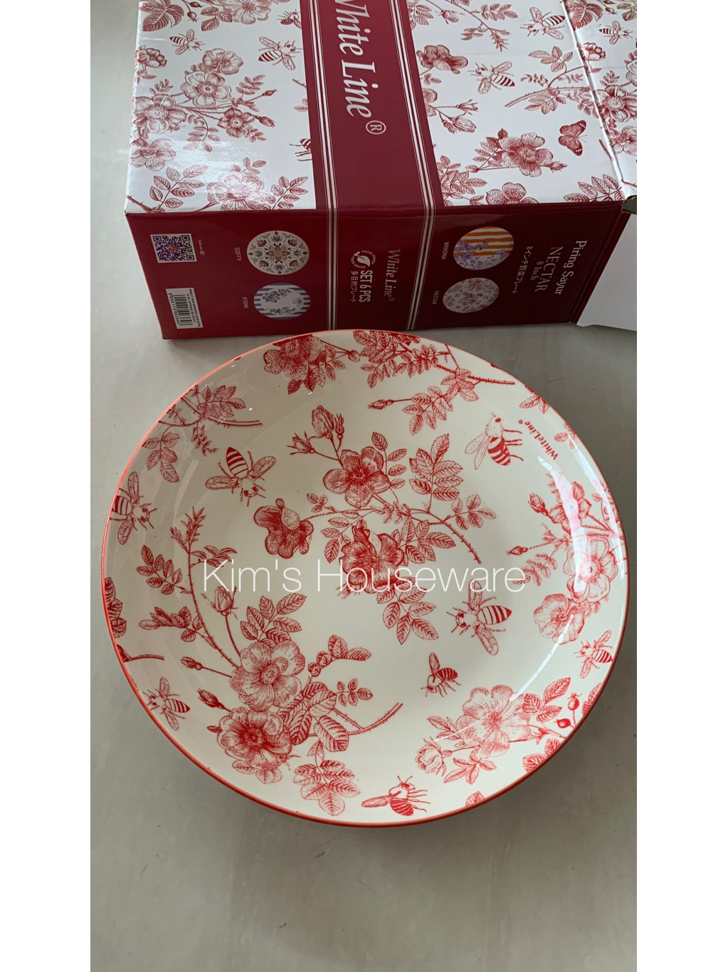 Jual piring 8 nectar (1 box gambar isi 6pcs) | Shopee Indonesia
