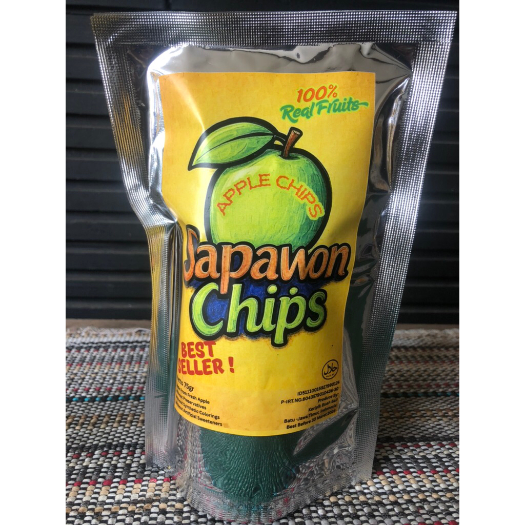 Jual Keripik Apel | 100% buah ASLI | Tanpa Pengawet, Pemanis & Pewarna ...