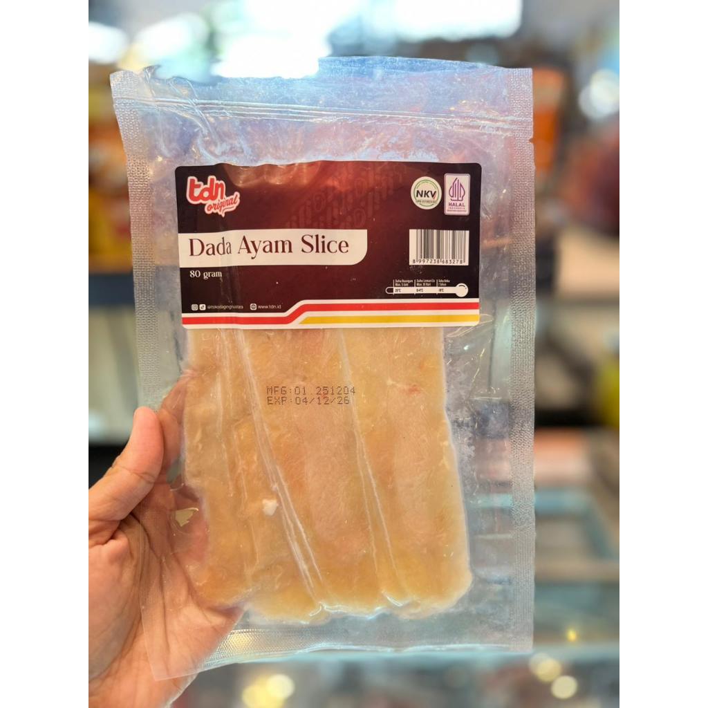 Jual Dada Ayam Slice 80 Gram | Chicken Slice 80 Gram | Shopee Indonesia