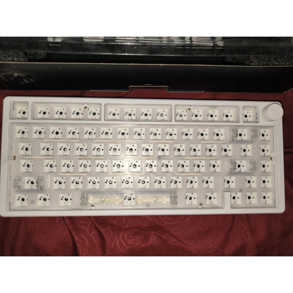 Jual bare bone monka a75 full alu triple mode connection | Shopee Indonesia