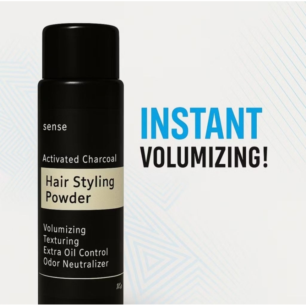 Jual Charcoal Hair Styling Powder Rambut Hitam | Shopee Indonesia